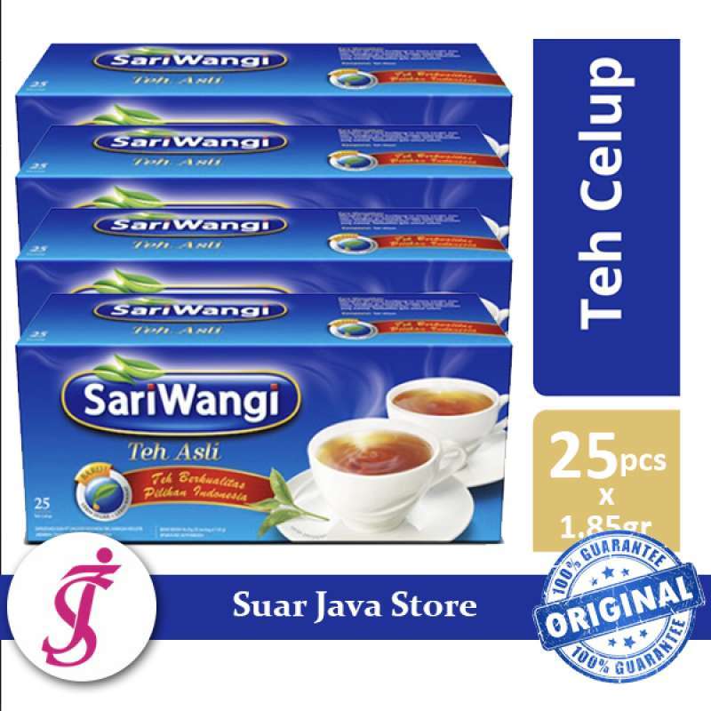 Jual Teh Celup Sariwangi Isi 25pcs/box di Seller Suar_Java Store - Kab ...