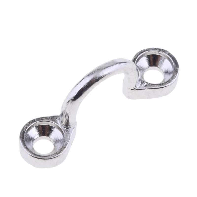 Jual Marine Stainless Steel Deck Loops Tie Down Pad Eye Strap For Canoe ...