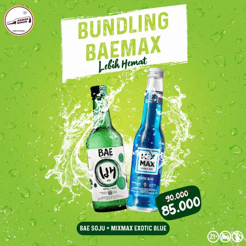 Promo BAEMAX (BAE Soju + MMEB) Diskon 6% di Seller Kawan Minum - Kebon ...
