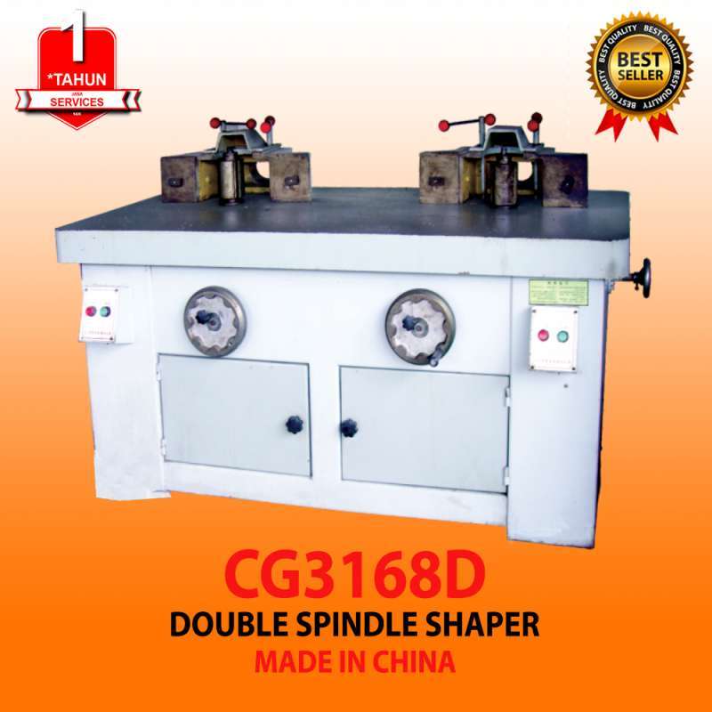 Jual Machine Serut Kayu Double Spindle Shaper CG3168D di Seller ...