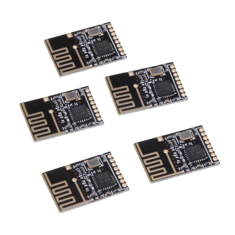 Jual 5 Pieces Mini Nrf24l01 Smd 1.27mm Wireless Rf Transceiver Module ...