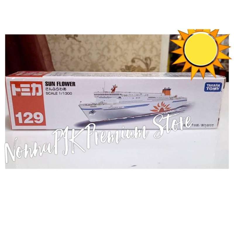 Jual Tomica Long 129 Sun Flower Miniatur Kapal Laut Cruise Sun Flower ...