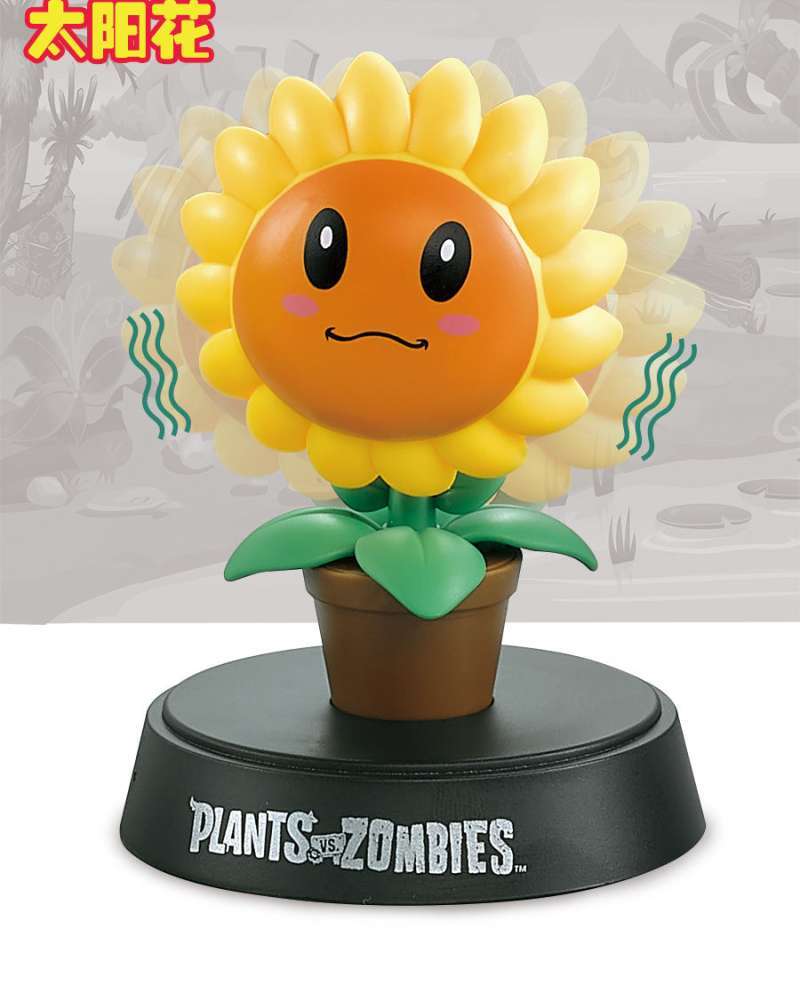 Jual Mainan Bobble Head Karakter Plants Vs Zombies Pvz Hiasan Mobil Di ...