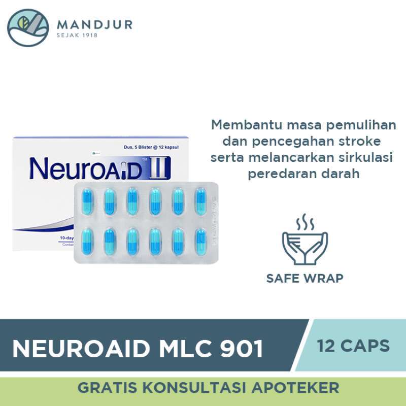Jual Neuroaid II (MLC 901) 12 Kapsul - Obat Pengobatan dan Pemulihan ...