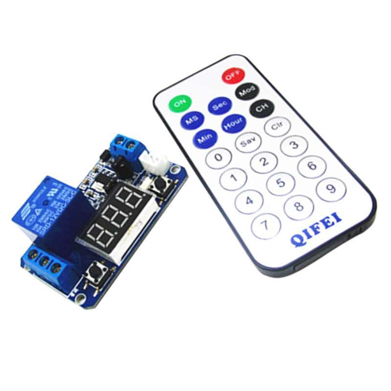 Promo DC 5V Infrared IR Remote Control Timer Delay Relay LED Tube ...