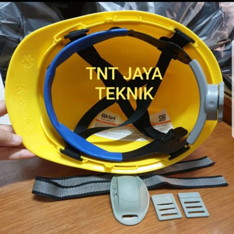 Jual HELM PROYEK ASA FASTREK SNI / HELM SAFETY KUNING MODEL PUTAR SNI ...