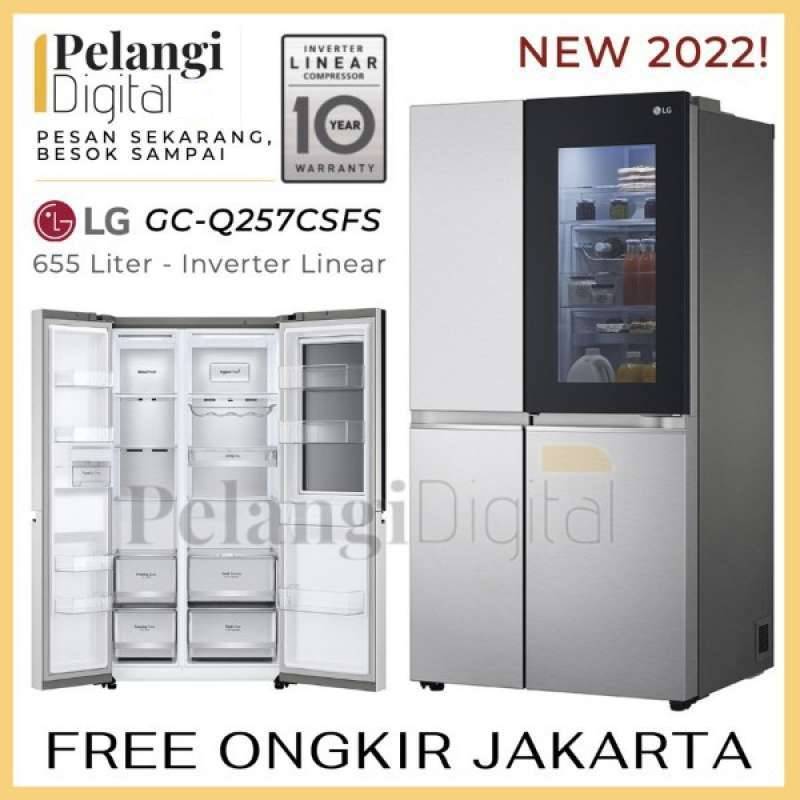 Jual Lg Gc-q257csfs Kulkas Side-by-side Instaview Inverter Linear Thinq Di Seller Pelangi ...