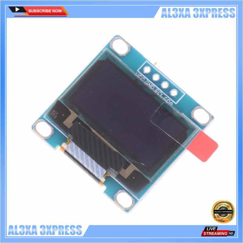 Promo Modul Display Lcd Oled Biru Iic Iic 128x64 096 I2c Arduino