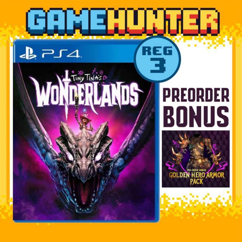 Jual PS4 Tiny Tina's Wonderland / Tiny Tina Wonderland di Seller ...