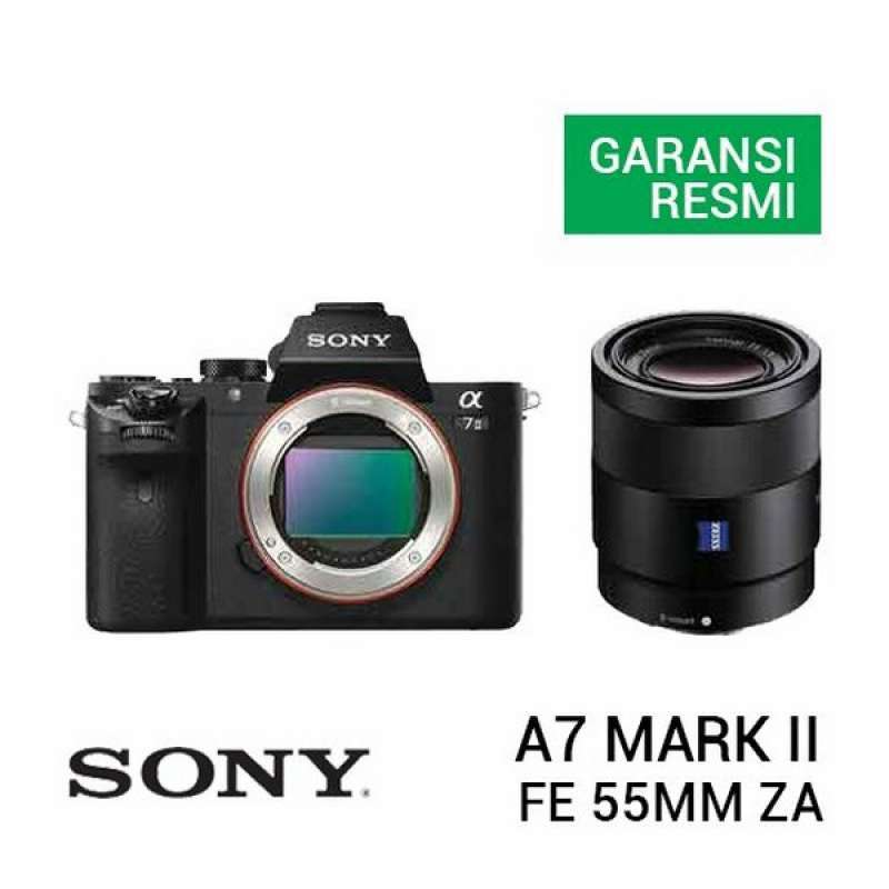 Jual Sony Alpa 7 Mark 2 Body Only+Lensa Sony Sel55F18Z Resmi Sony di ...