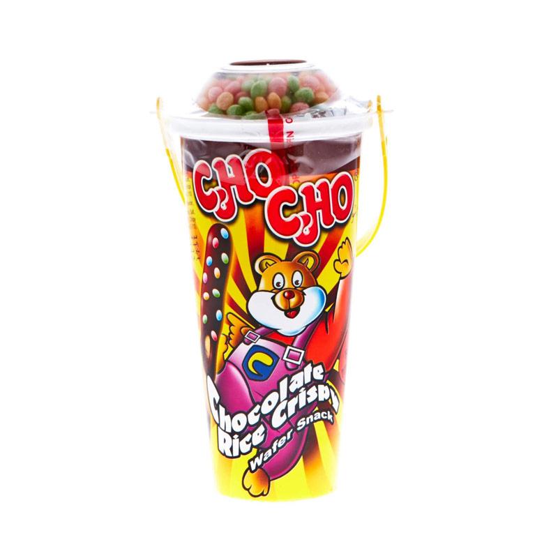 Jual CHO CHO Chocolate Rice Crispy Wafer Snack [33 g] di Seller ...