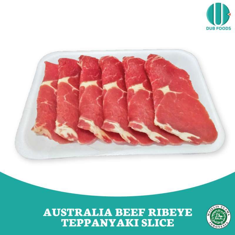 Jual Australia Beef Ribeye Slice Teppanyaki / Daging Sapi Iga Slice ...