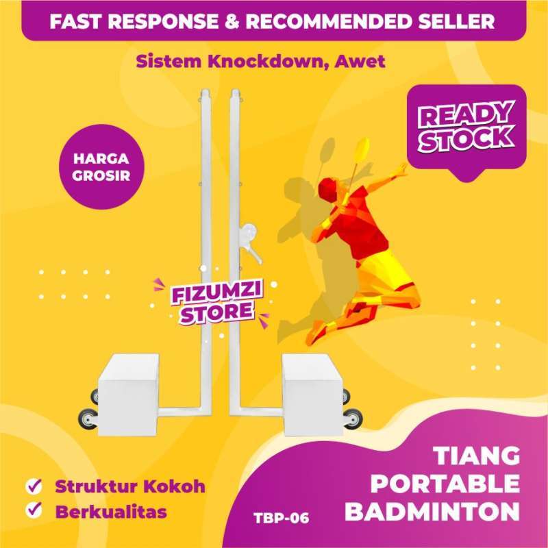Jual Tiang Net Badminton Portable Original Terbaru - Harga Promo Murah ...