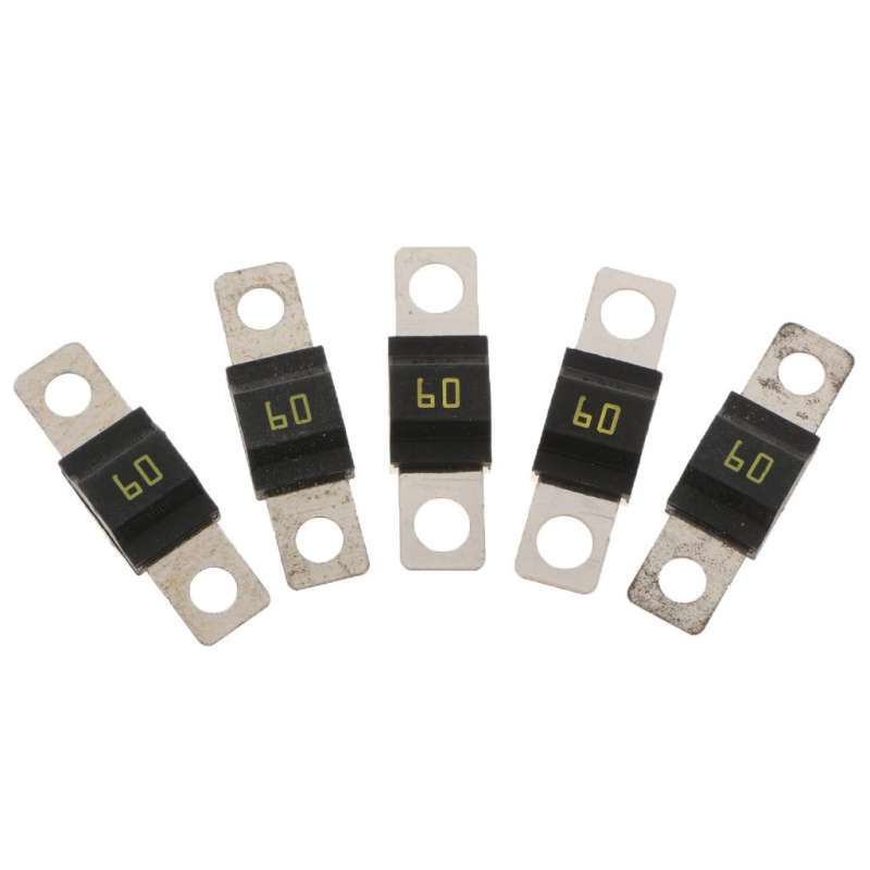 Jual 4xFlat Metal Fuse Slow Bolt Fuses Car Audio Power High Current ...