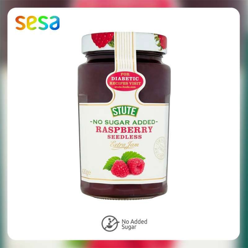 Jual Stute - Raspberry Seedless Jam 430 g (Selai) di Seller Sesa ...