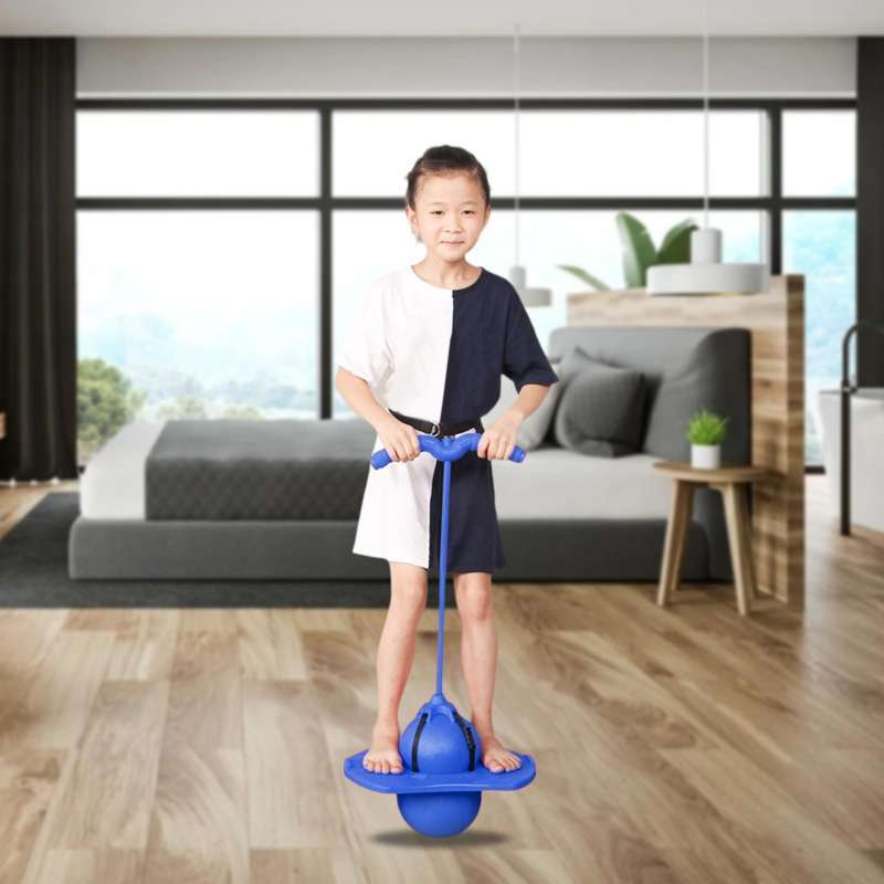 Jual Jump Ball Balance Board Bouncing Ball Bounce With Ball Pump For ...