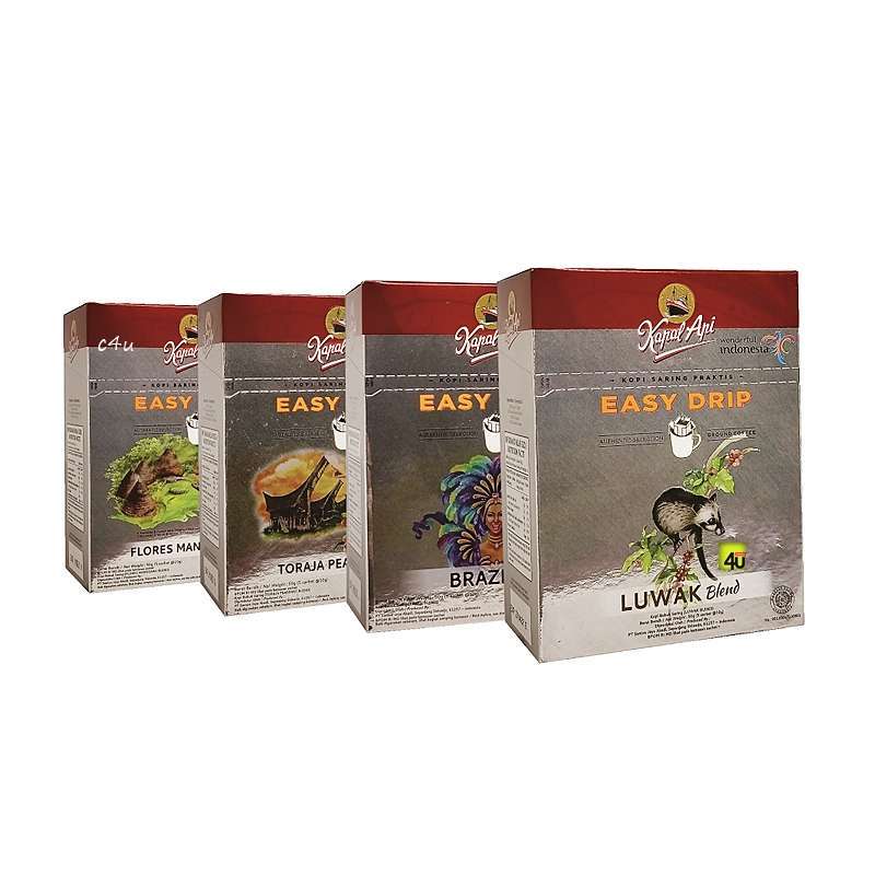 Promo Kapal Api EASY DRIP - Kopi Saring - BOX isi 5 sachet - FLORES ...