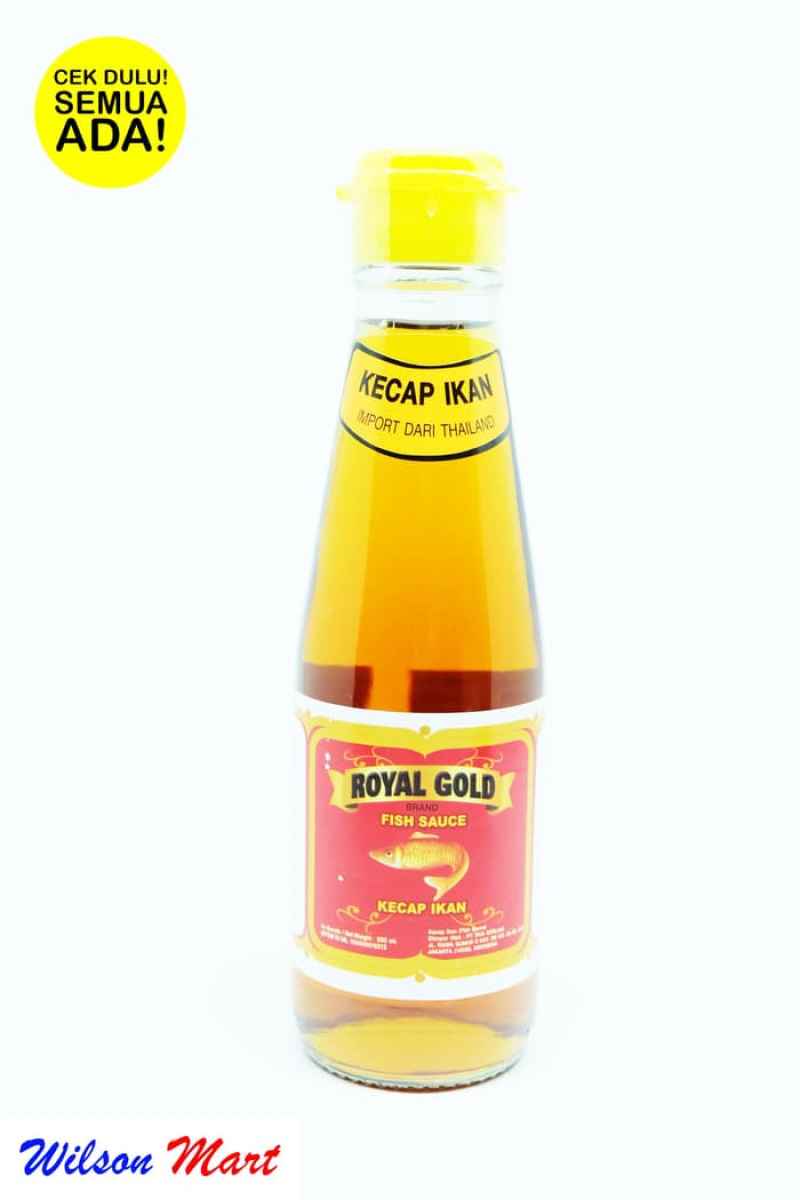 Jual KECAP IKAN CAP ROYAL GOLD 200 ML BOTOL di Seller Wilson Mart ...