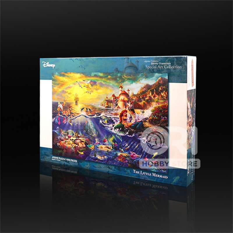 Jual Tenyo Disney The Little Mermaid Jigsaw Puzzle D1000-489 di Seller ...