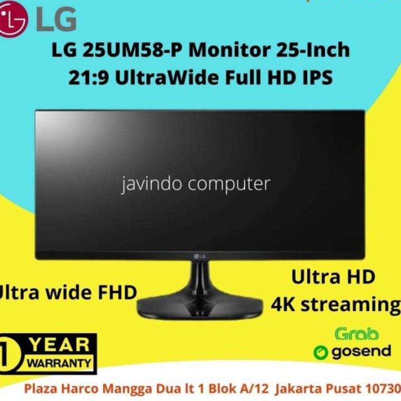 Jual LG 25UM58-P Monitor 25-Inch 21:9 UltraWide Full HD IPS LED ...