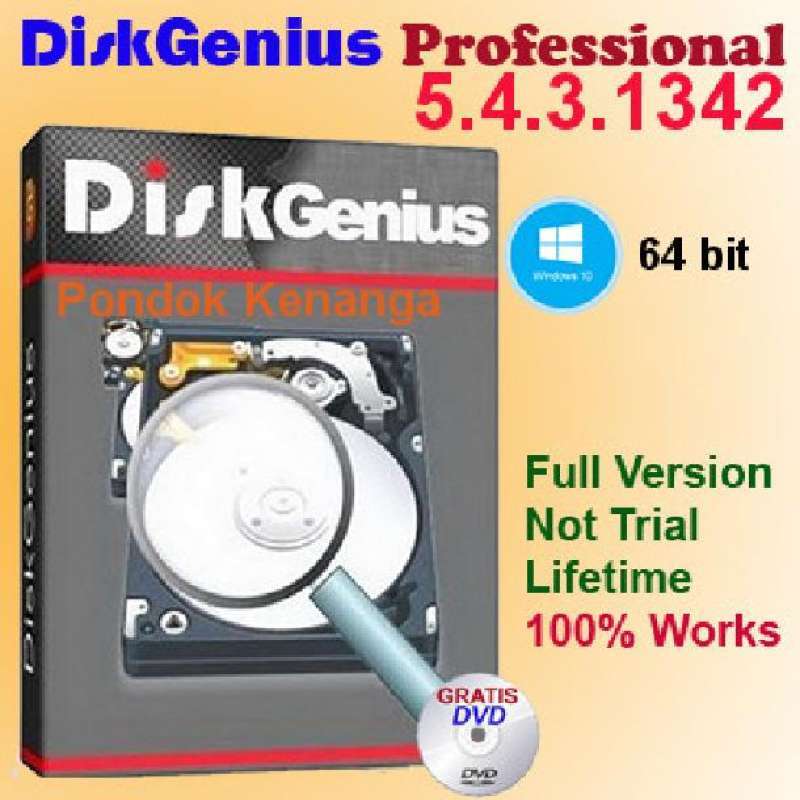Jual Diskgenius Professional - Full Version Di Seller Pondok Kenanga ...
