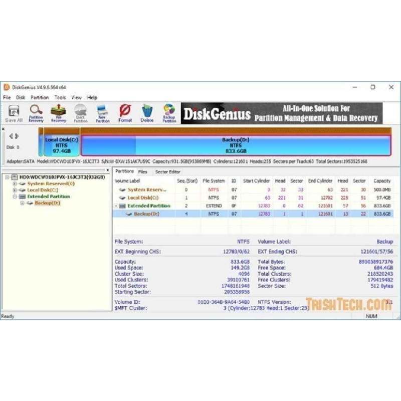 Jual Diskgenius Professional - Full Version Di Seller Pondok Kenanga - Pejuang, Kota Bekasi | Blibli