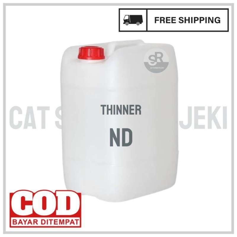 Jual thinner nd super 20 liter Jerigen di Seller Cat Sumber Rejeki ...