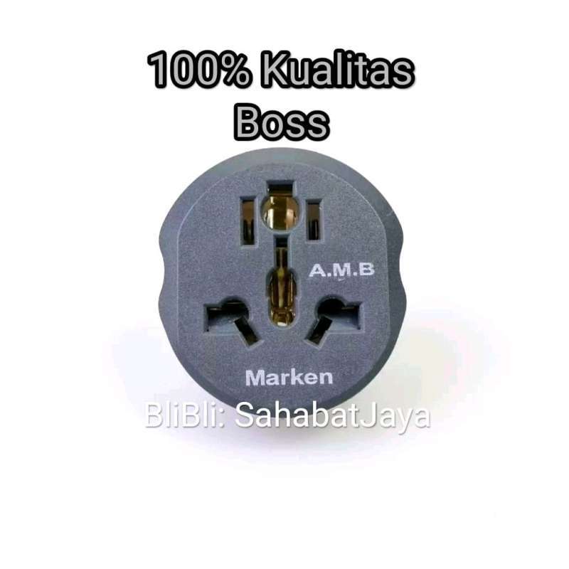 Daftar Harga Adaptor Colokan Power Kaki 3 🔥 Original & Spesifikasi ...