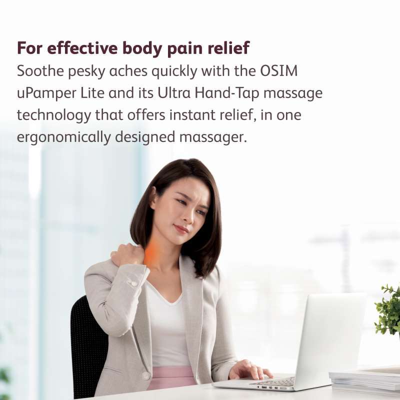 Jual Osim Upamper Lite - Handheld Portable Massager / Alat Pijat ...