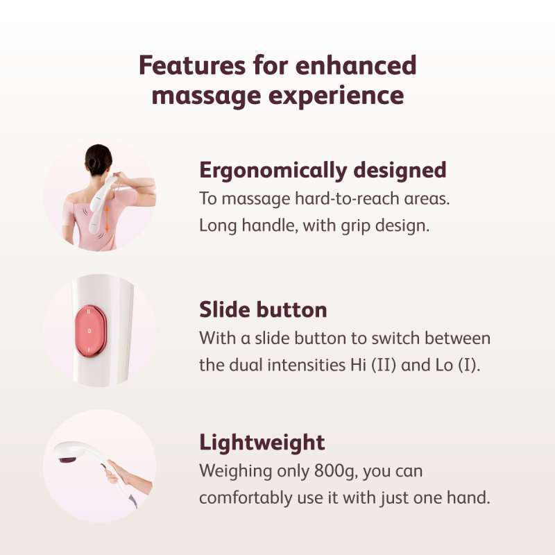 Jual Osim Upamper Lite - Handheld Portable Massager / Alat Pijat ...