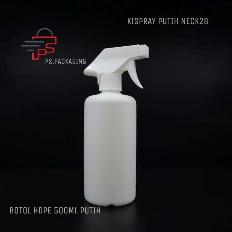 Jual Botol Kispray 500ml HDPE Putih /Spray 500ml HDPE / Kispray 500ml di Seller PUTRA SUKAPURA ...