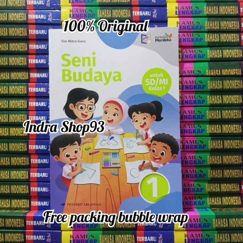 Jual Buku Seni Budaya Kelas 1 SD/Mi Kurikulum Merdeka Erlangga di Seller Indra Shop93 - Kramat ...