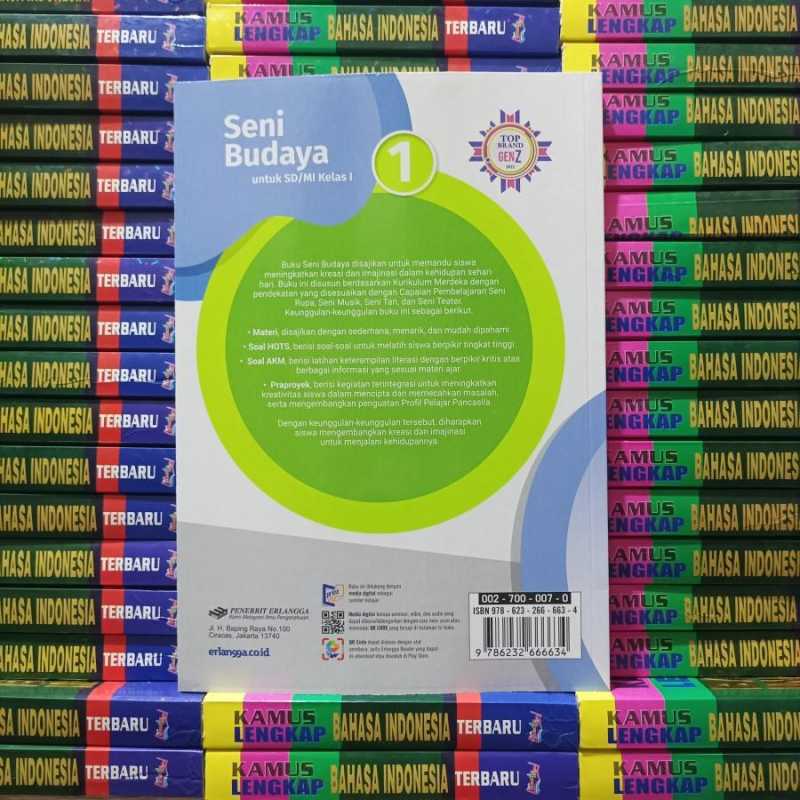 Jual Buku Seni Budaya Kelas 1 Sd/mi Kurikulum Merdeka Erlangga Di Seller Indra Shop93 - Kramat ...