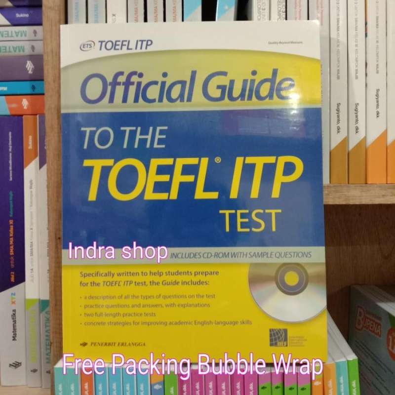 Jual Original TOEFL / Buku Official Guide To The Toefl ITP Test + CD di ... Jual Original TOEFL / Buku Official Guide To The Toefl ITP Test + CD di ...