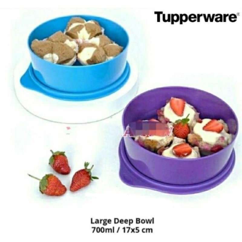 Promo Tupperware large deep bowl 2pcs Diskon 23% di Seller Odettee Shop ...