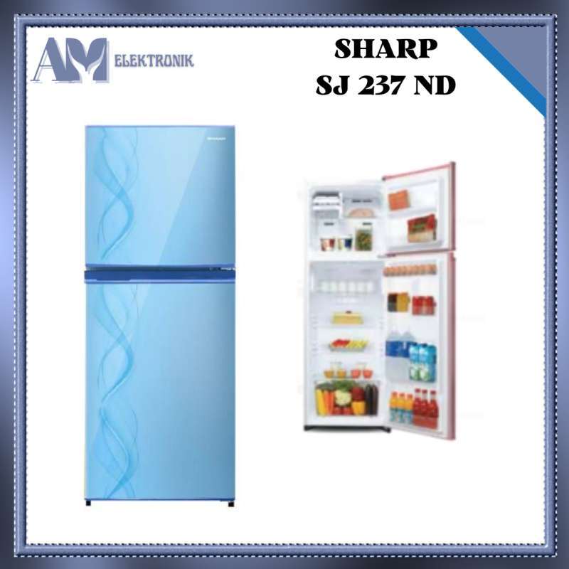 Jual KULKAS SHARP SJ 237 ND KIREY II - 2 PINTU NO FROST di Seller ABADI ...