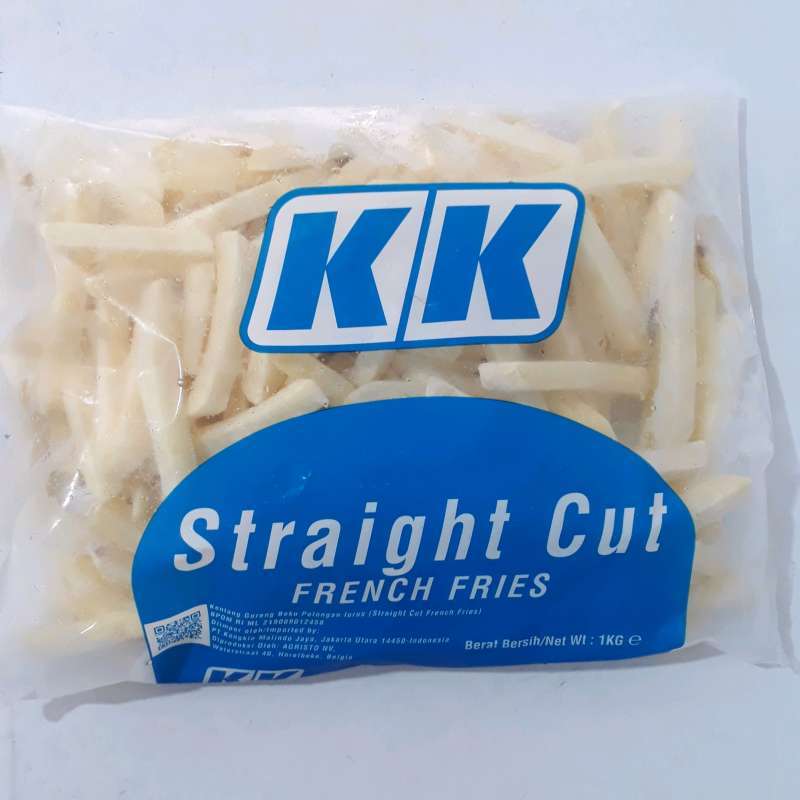 Jual KK Staright Cut 1kg Kentang Goreng Beku Potongan Lurus di Seller ...