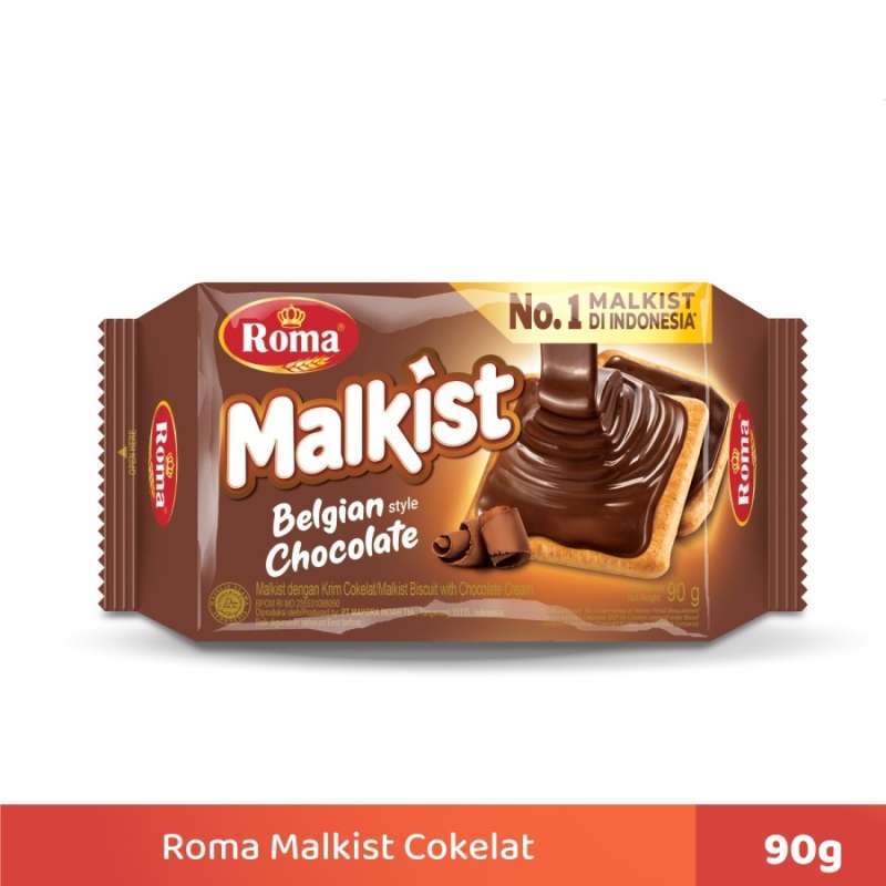Jual Biskuit Roma Malkist Coklat 90gr Chocolate Biscuit Di Seller ...