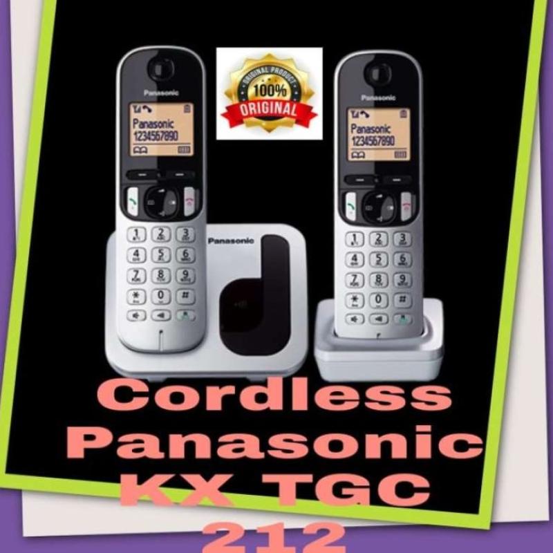 Promo Panasonic Cordless/Telepon Wireless Panasonic Kx-Tgc212 Diskon 10% di Seller Kerrin Store ...