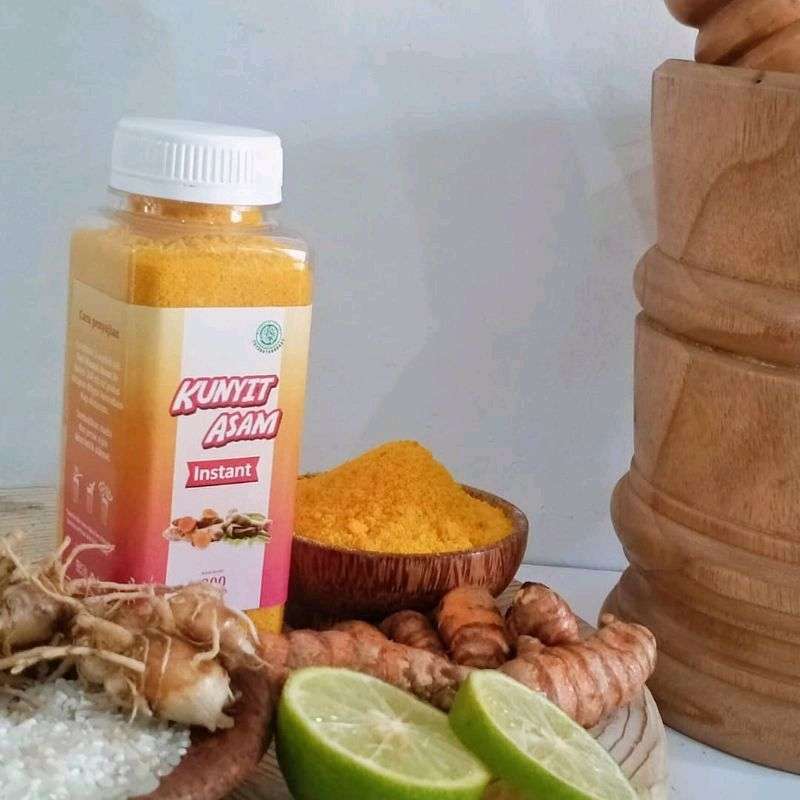 Promo Jamu Instan Sari Kunyit Asem | Minuman Bubuk Tradisional 200g ...