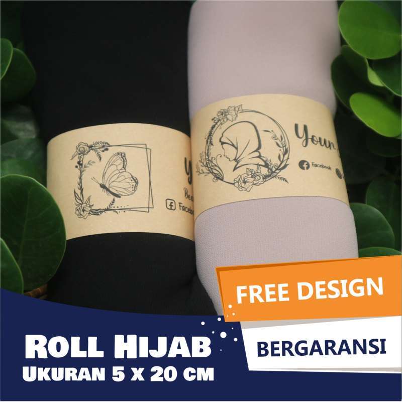 Jual Roll Pengikat Hijab Kraft Paper Ukuran 5x20 cm - TP-5 di Seller ...