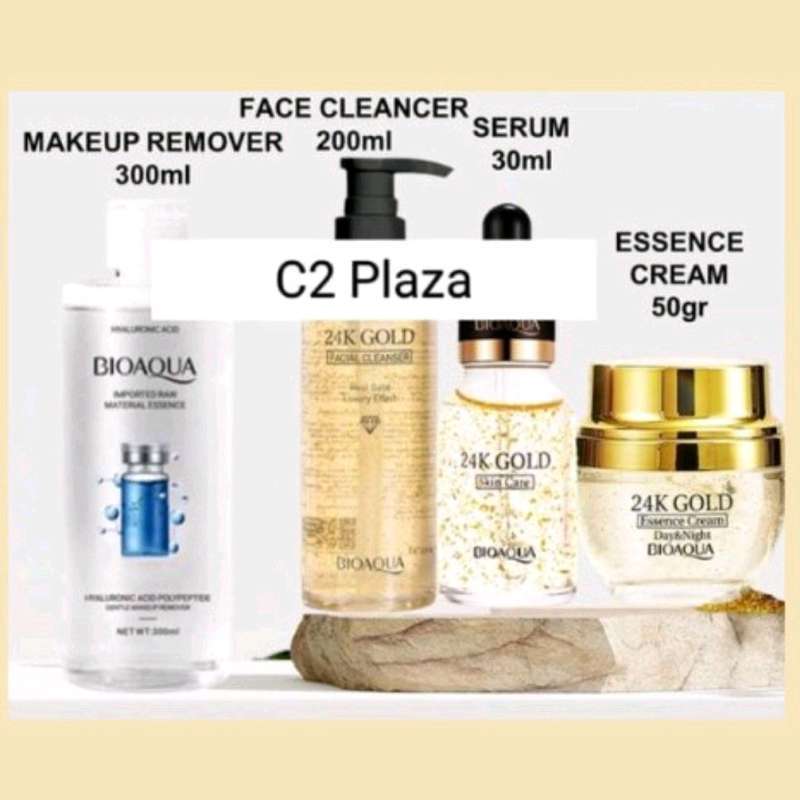 Jual Paket BIOAQUA 24k gold skin care di Seller C2_Plaza - Duri Kosambi ...