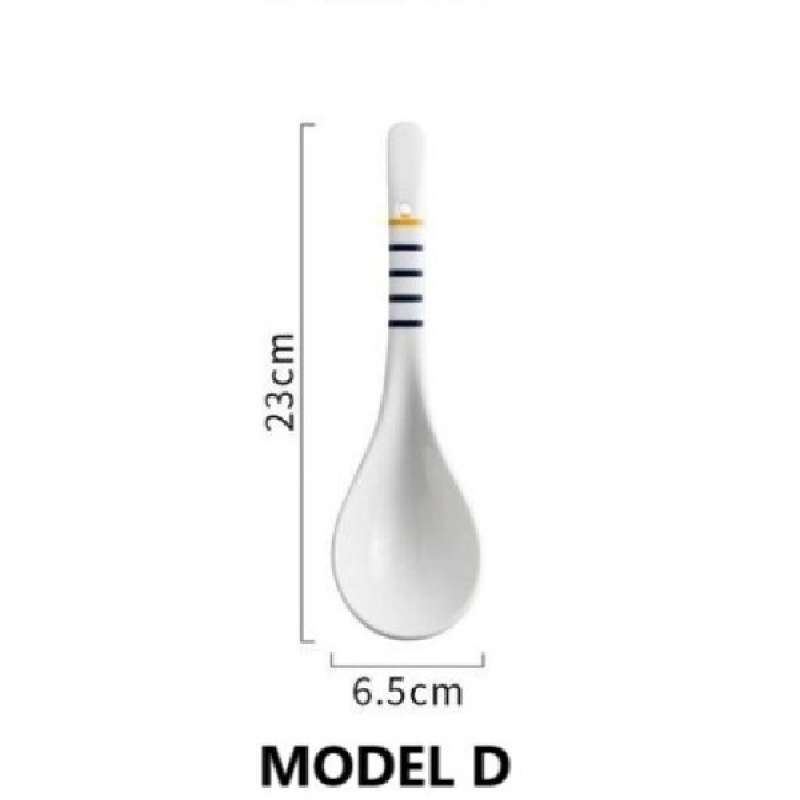Jual Triple W Sendok Sup Keramik Jepang Japanese Soup Spoon Ceramic ...