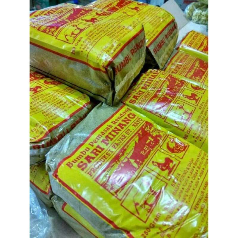 Jual Bumbu Pemasak RENDANG Sari Minang Untk Gulai Masakan Padang 1kg di ...