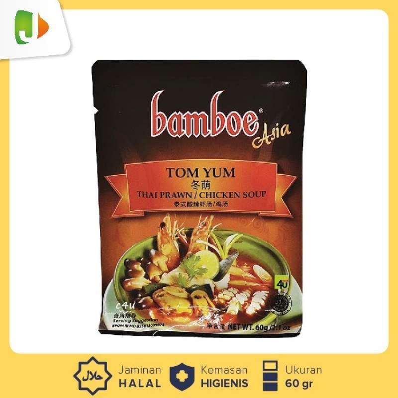 Jual BAMBOE TOMYUM BUMBU INSTANT di Seller JURAGANSEMBAKO.ID - Kapuk ...
