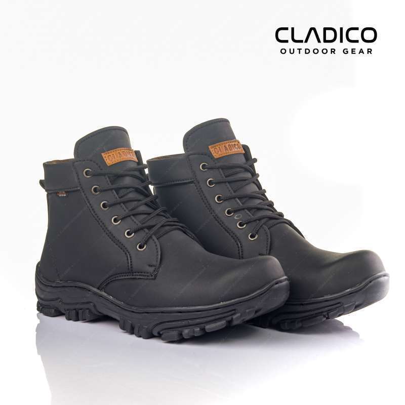 Promo Sepatu Safety Boots Pria Kerja Lapangan Industri Pabrik Ujung ...