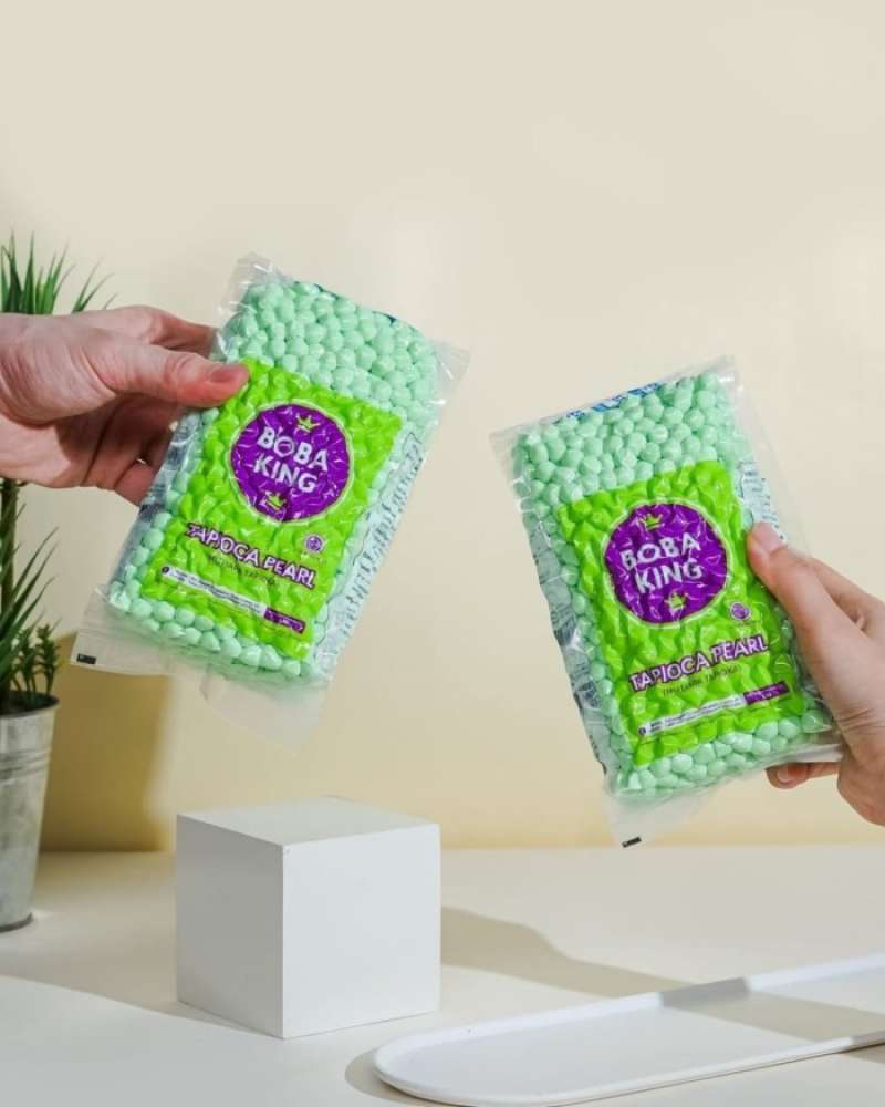 Promo 1 kg BOBAKING PANDAN BOBA (BOBA DENGAN RASA PANDAN) Diskon 50% di ...
