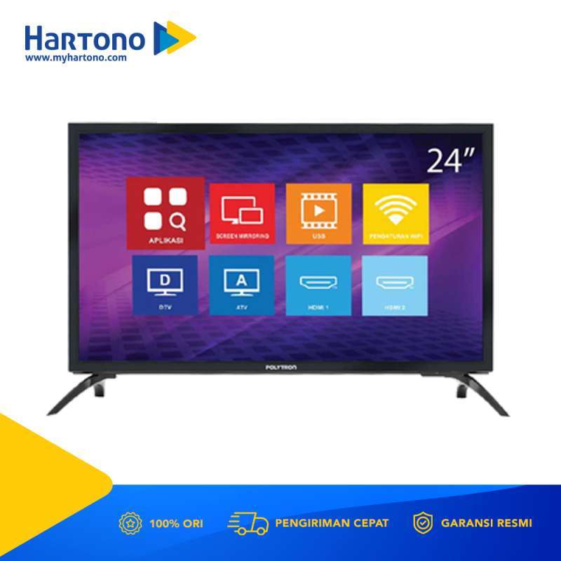 Jual Polytron 24 Inch Smart Tv Pld24mv1859 Di Seller Myhartono Store ...