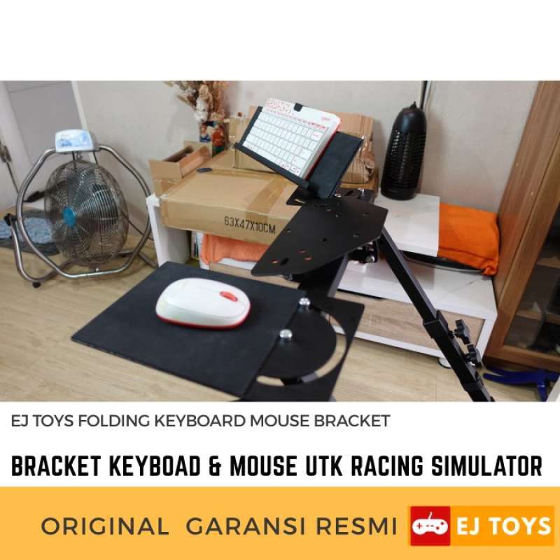 Jual Ej Toys Racing Simulator Keyboard Mouse Folding Bracket Dudukan Kb ...