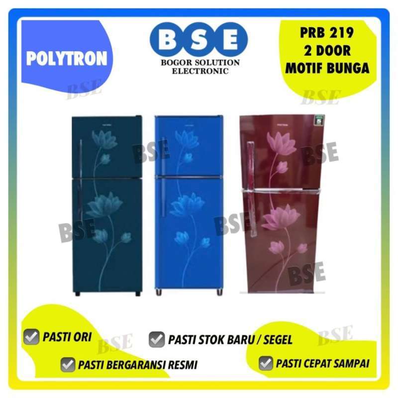 Jual KULKAS POLYTRON 2 PINTU KAPASITAS 210 LITER // PRB219 // PRB 219 ...